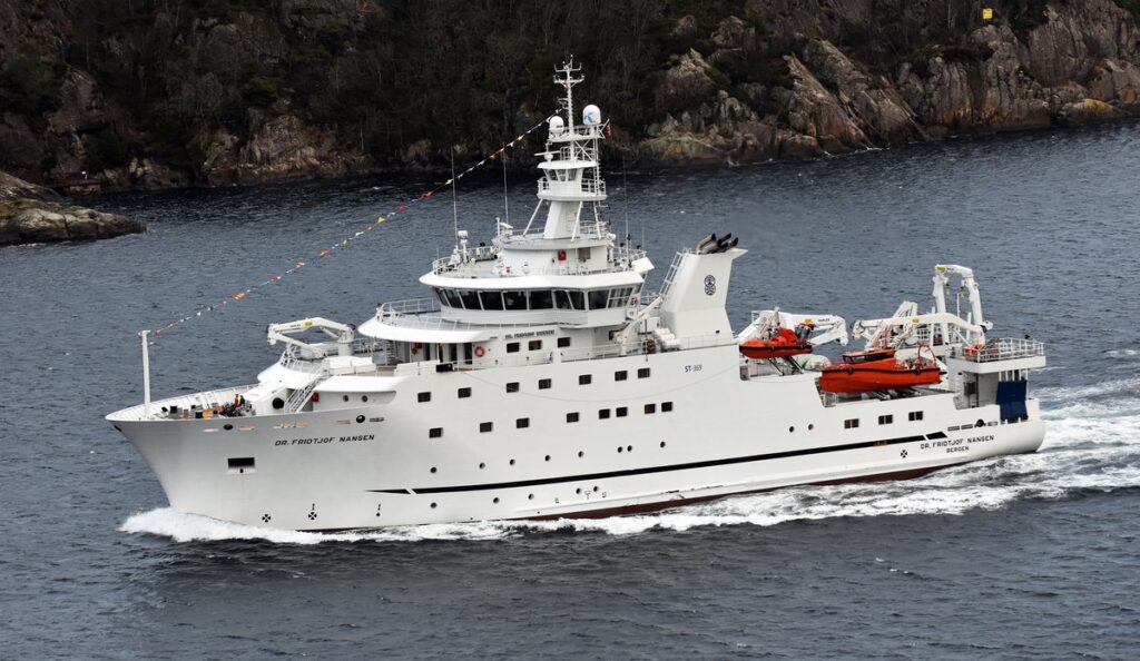 After a Year of Delays, UN Research Vessel Dr. Fridtjof Nansen Returns ...