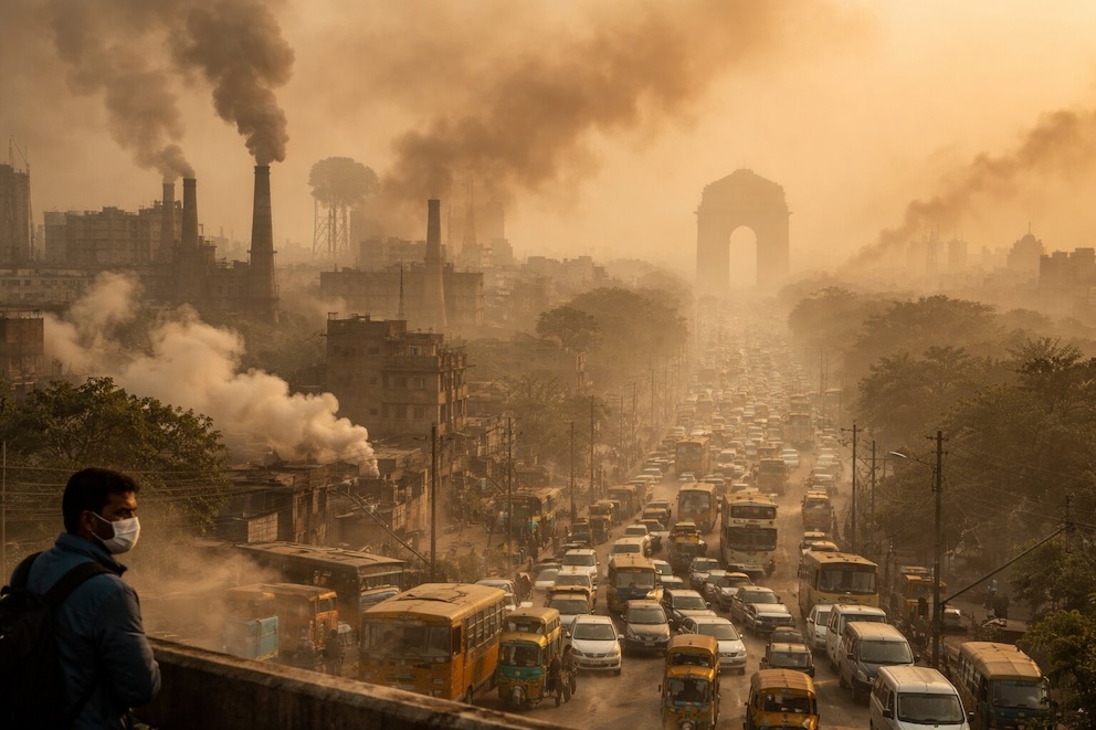 India Ranks Sixth in Global Pollution Index: Why Clean Air Still ...